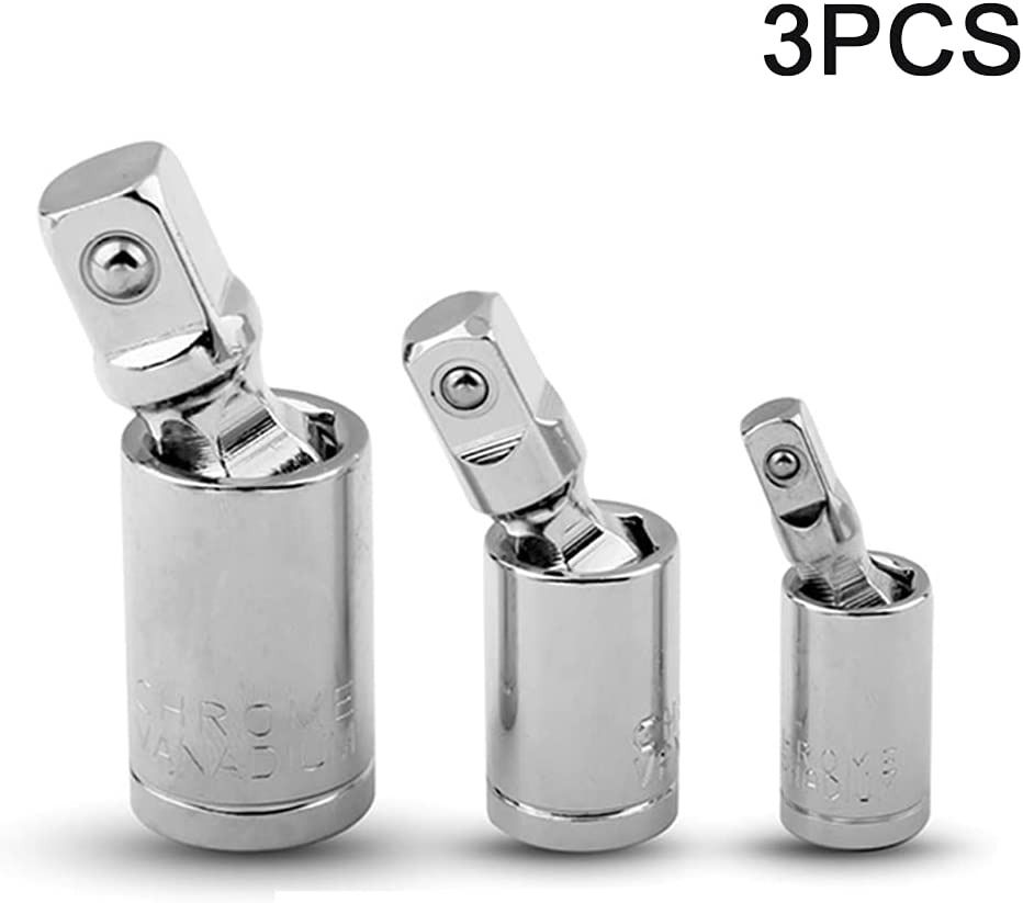 Impact Universal Joint Socket Sets 1/4 Inch, 3/8 Inch, 1/2 Inch Swivel ...