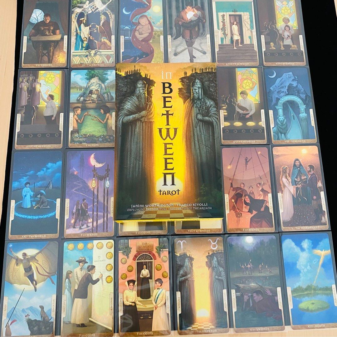 In-between Tarot cards, Hobbies & Toys, Toys & Games on Carousell