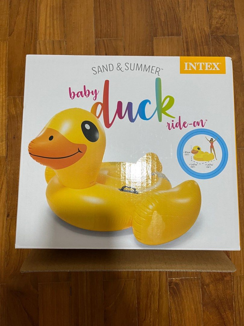Intex Duck Inflatable Ride, Hobbies & Toys, Toys & Games on Carousell