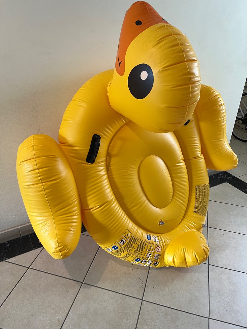 Inflatable Duck Float, Hobbies & Toys, Toys & Games on Carousell