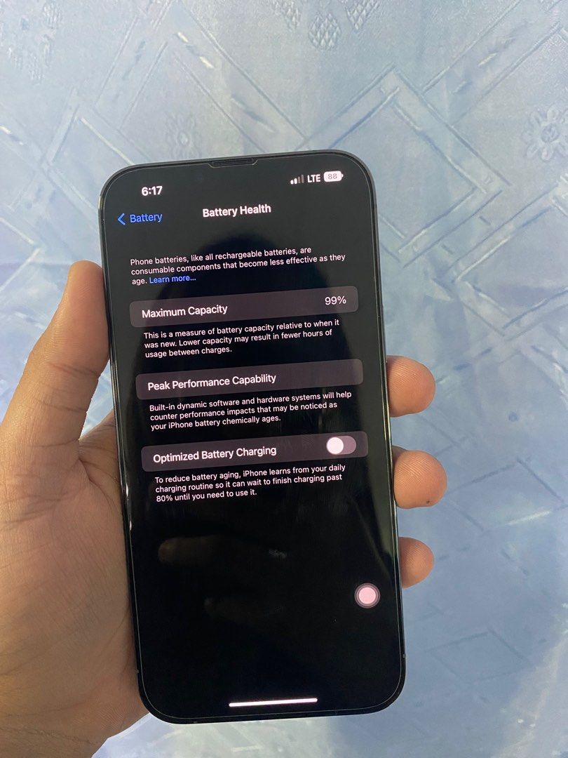 IPHONE 13 pro max 125 gb SIERRA BLUE, Mobile Phones & Gadgets, Mobile ...