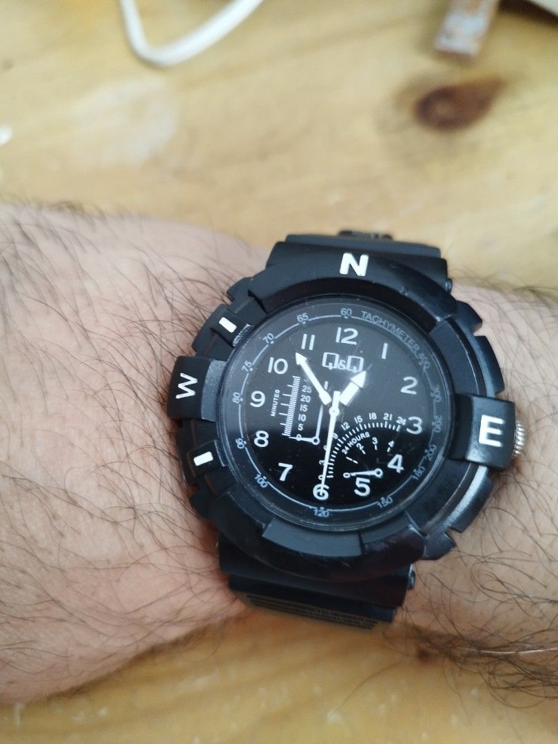 Jam qnq by citizen Japan gshock quartz nor Eiger casio, Fesyen Pria ...