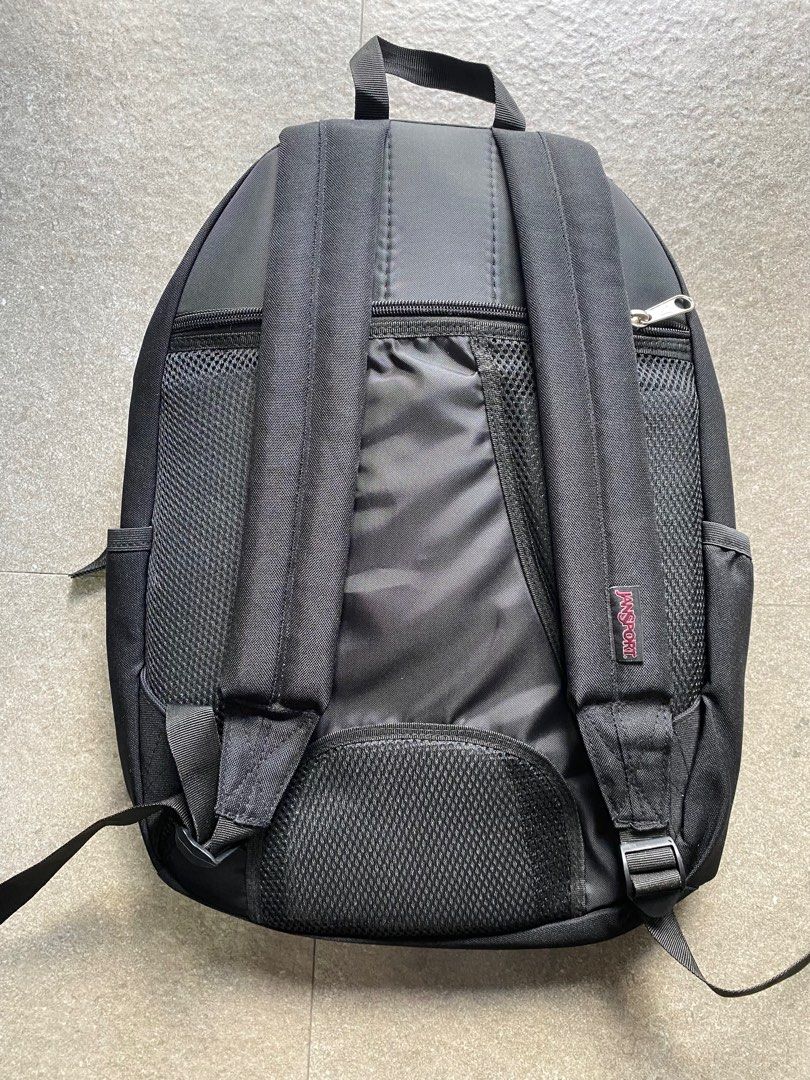 JANSPORT BLACK BACKPACK, Men's Fashion, Bags, Backpacks on Carousell