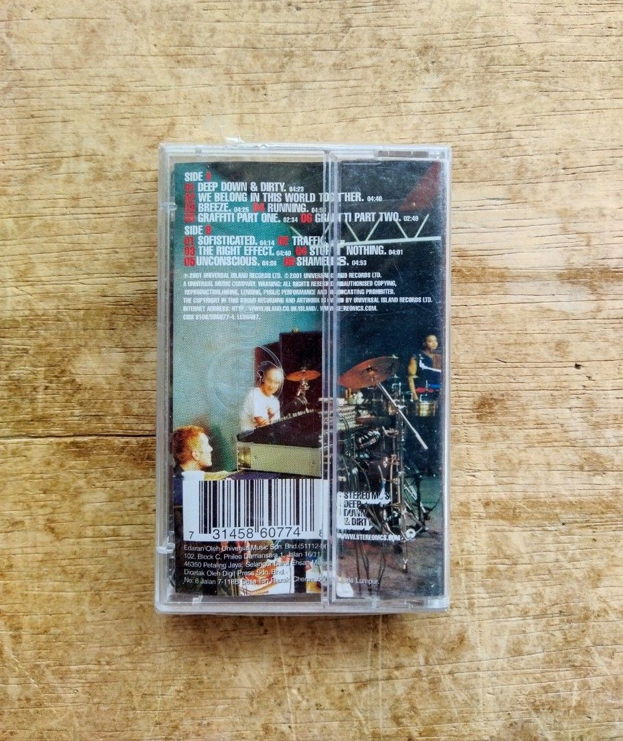 KASET STEREO MC'S, Hobbies & Toys, Music & Media, Music Accessories on ...