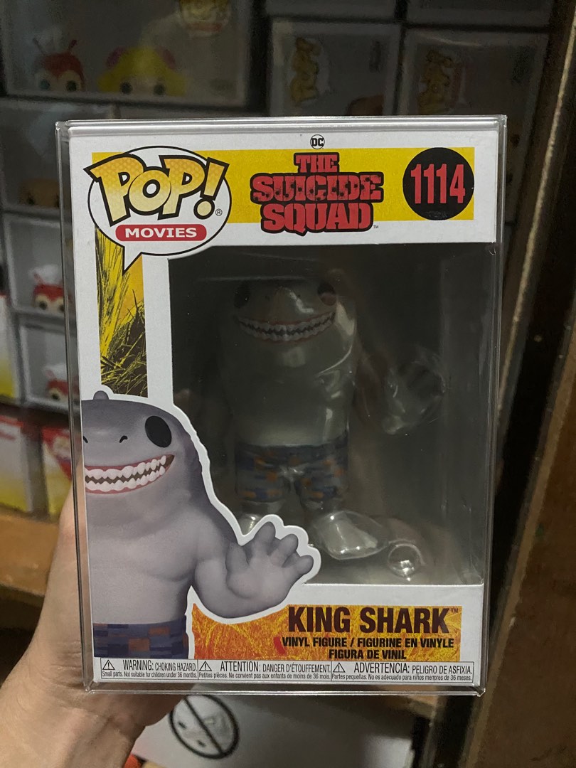 King Shark Funko Pop, Hobbies & Toys, Toys & Games on Carousell