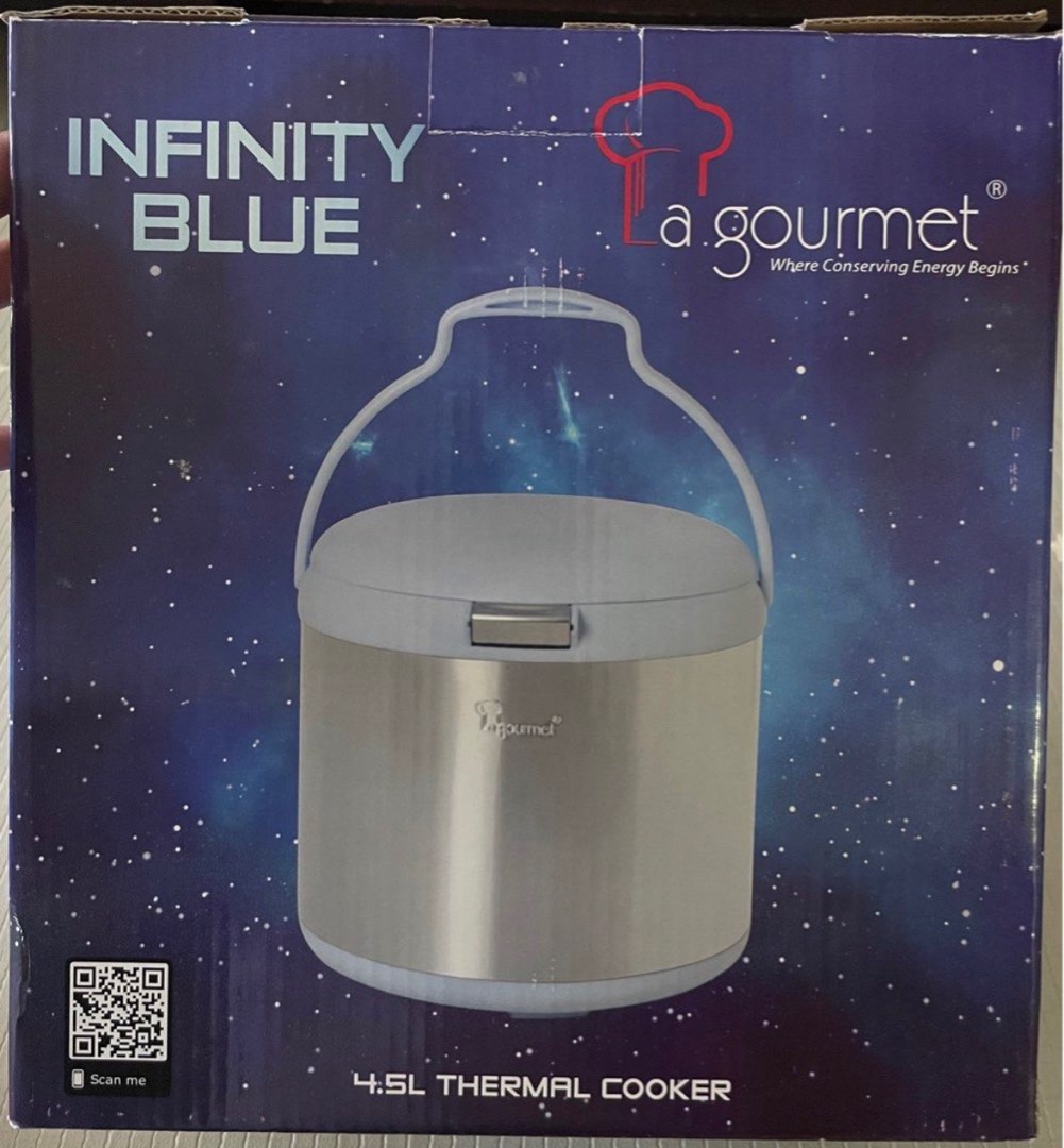 La Gourmet Infinity Blue 4.5L Thermal Wonder Cooker, TV & Home ...