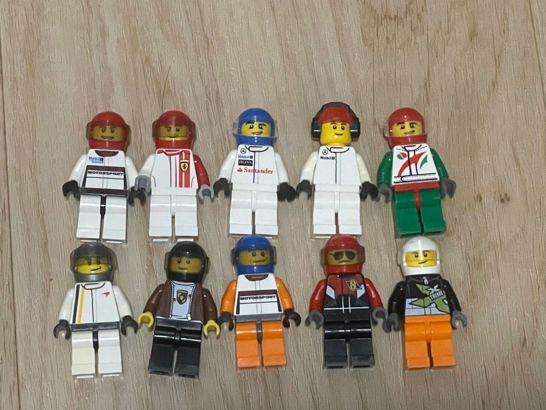 Lego Minifigures (Racers), Hobbies & Toys, Toys & Games on Carousell