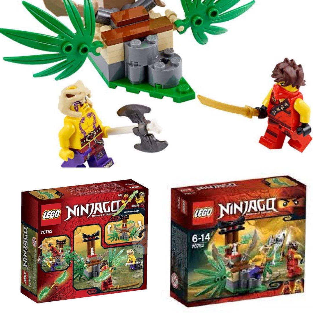 Lego Ninjago 70752 Kai Krait Minifigs | Retired MISB BNIB Sealed Box ...