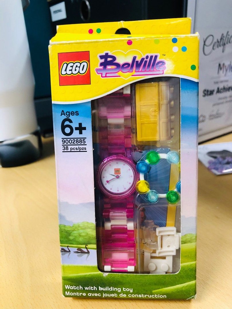 LEGO Watch Belville Pink Complete with Box, Women's Fashion, Watches ...