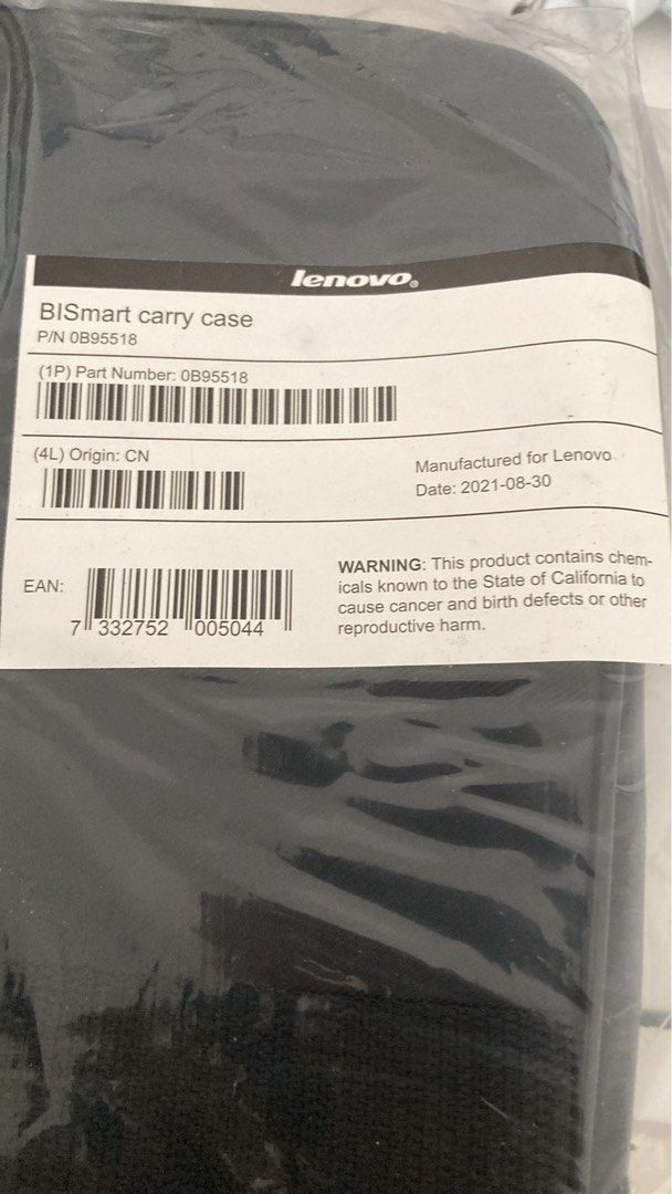 Lenovo BISmart carry laptop case, Computers & Tech, Parts & Accessories ...