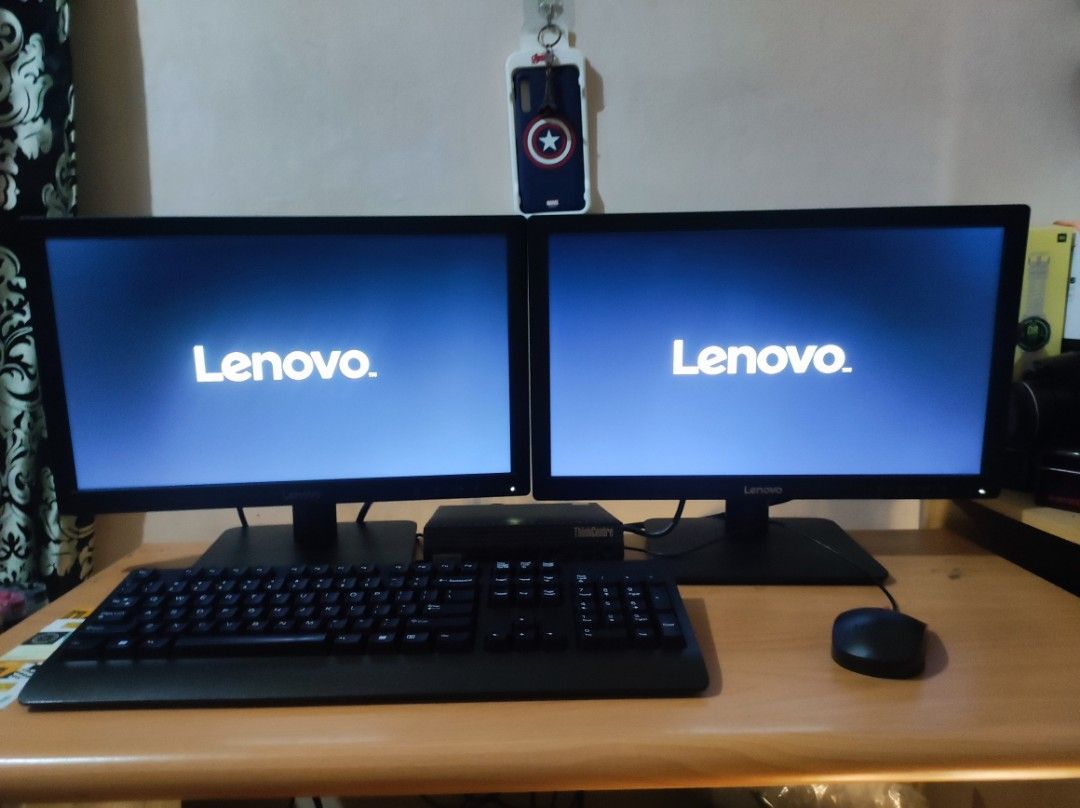 Lenovo ThinkCentre M70Q i5 10th Gen Computer Set, Computers & Tech ...