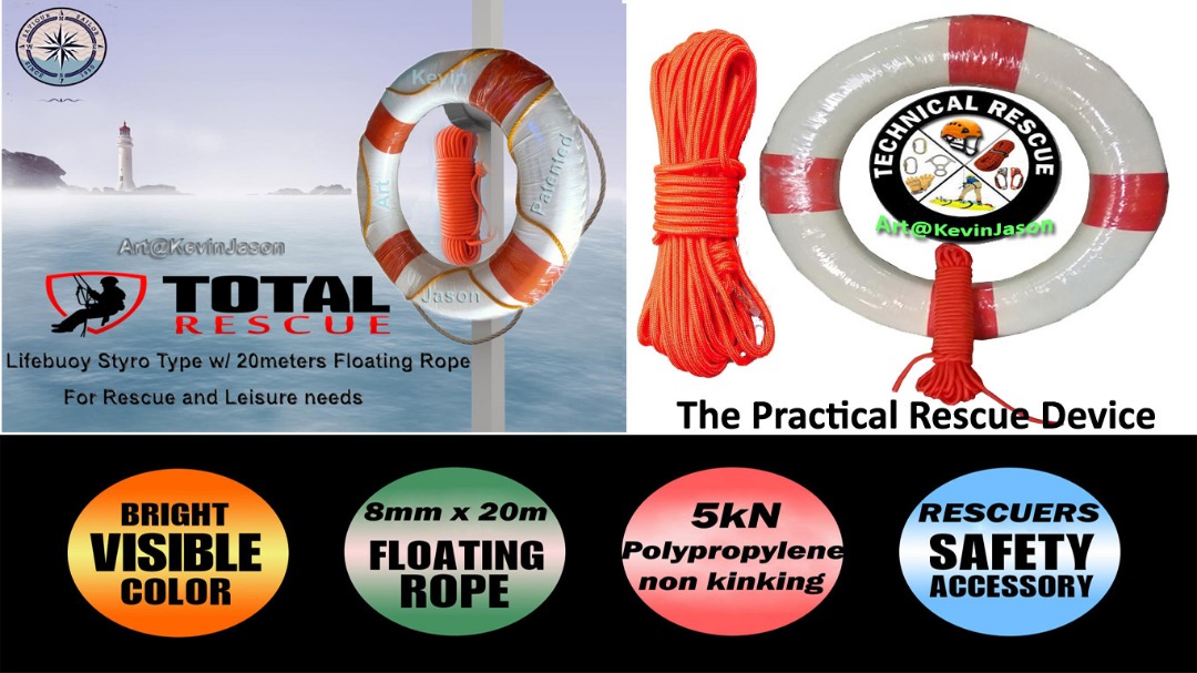 Life-ring Lifebuoy Buoy for Rescue Emergency Rescue Equipment Floater Diving Buoy Rescue Device ...