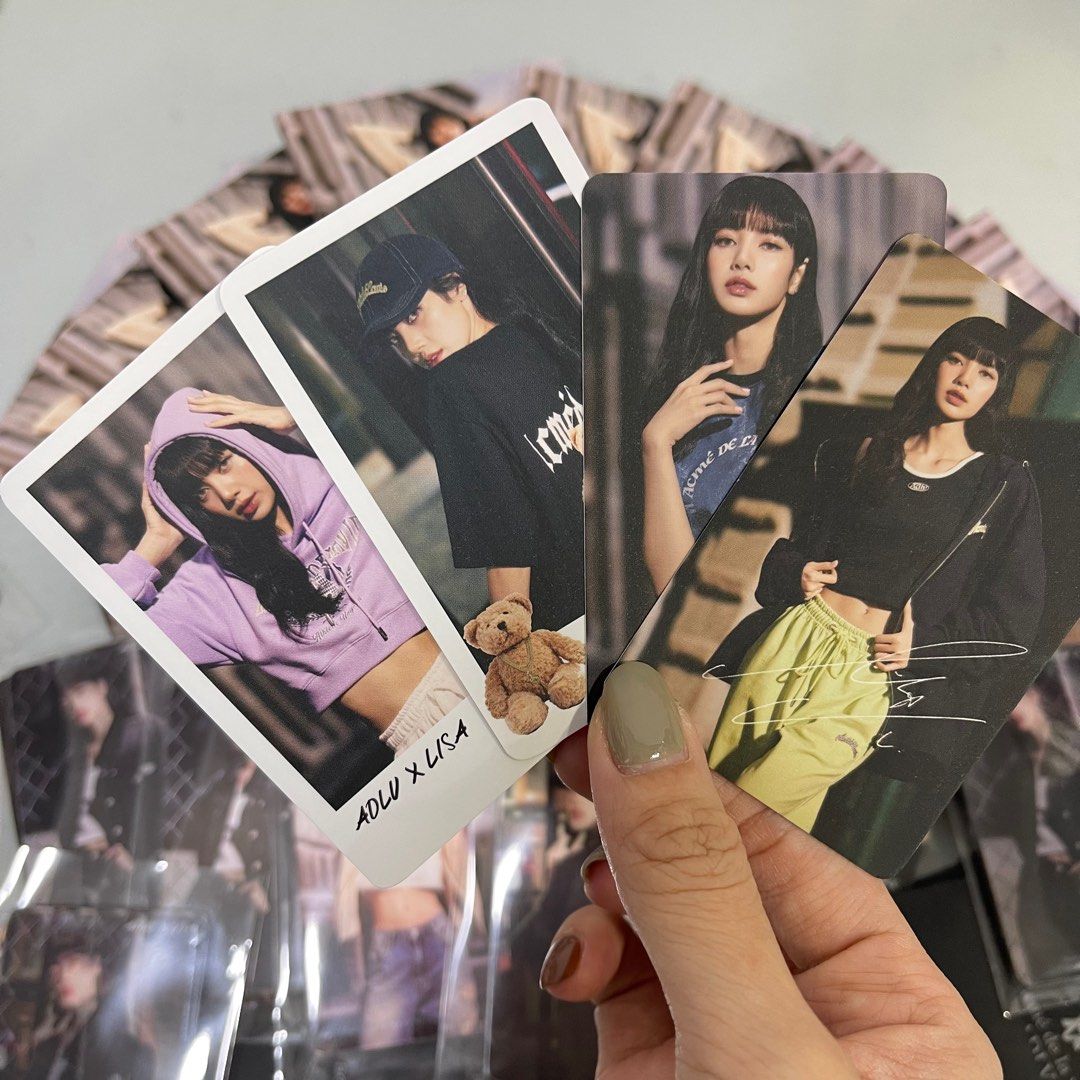 LISA PC ADLV 2023 LENTICULAR PC PHOTOCARDS ACME DE LA VIE BLACKPINK ...