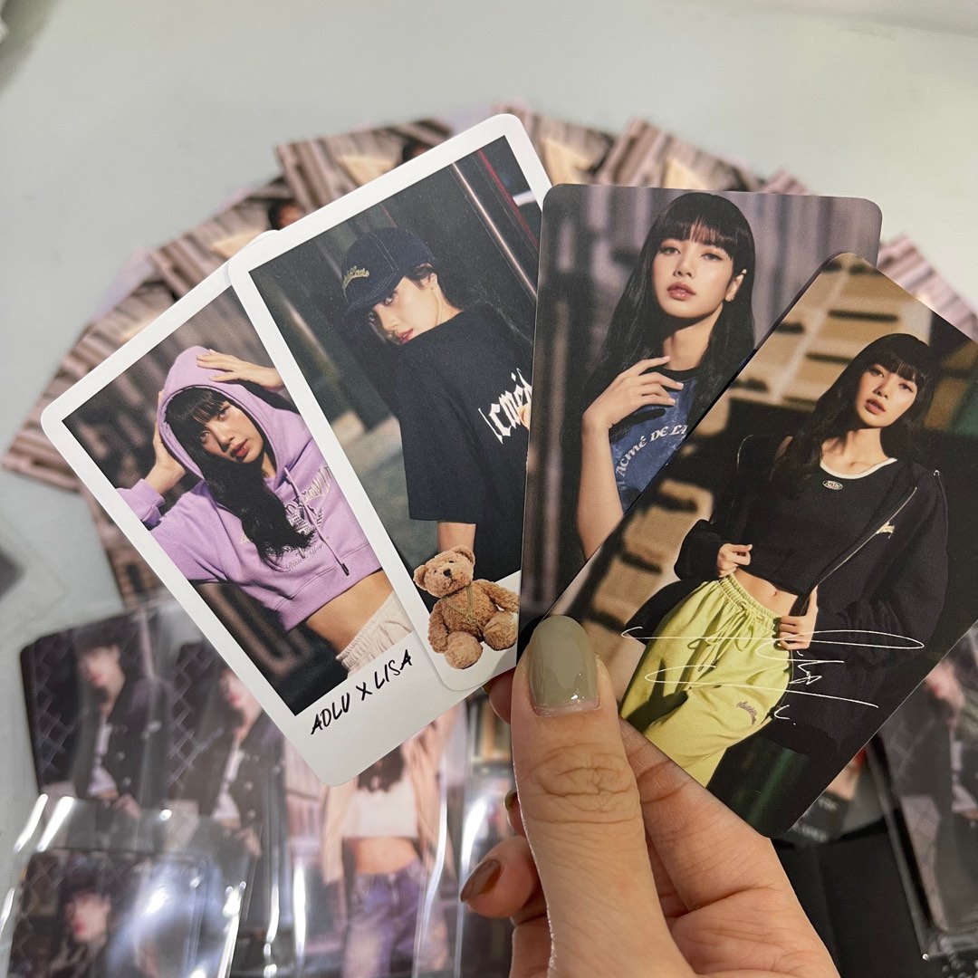 LISA PC ADLV 2023 LISA PHOTOCARDS ACME DE LA VIE BLACKPINK LISA LALISA ...