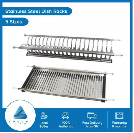 Luxury Stainless Steel SUS304 Kitchen Cabinet Dish Rack, Furniture ...