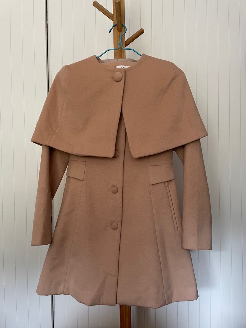 [4 styles!] [50% OFF] [made in korea]FIONA Pumpkin Juice Coat, 女裝, 外套及 ...