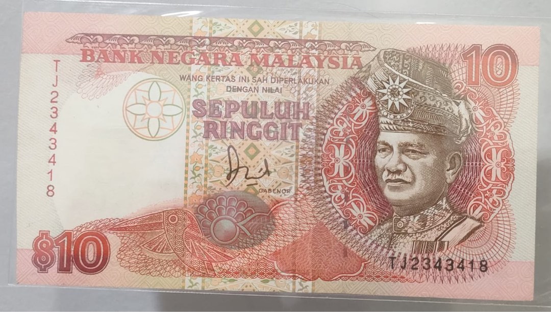 Malaysia 10 ringgit, Hobbies & Toys, Collectibles & Memorabilia ...