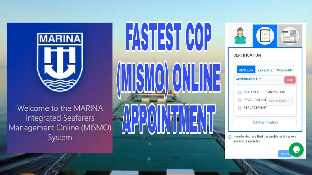 MARINA COP OF CERTIFICATE, Announcements on Carousell