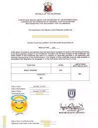 MARINA COP OF CERTIFICATE, Announcements on Carousell