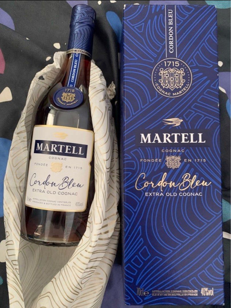 Martell Cordon Bleu 700ml x 1, Food & Drinks, Alcoholic Beverages on ...
