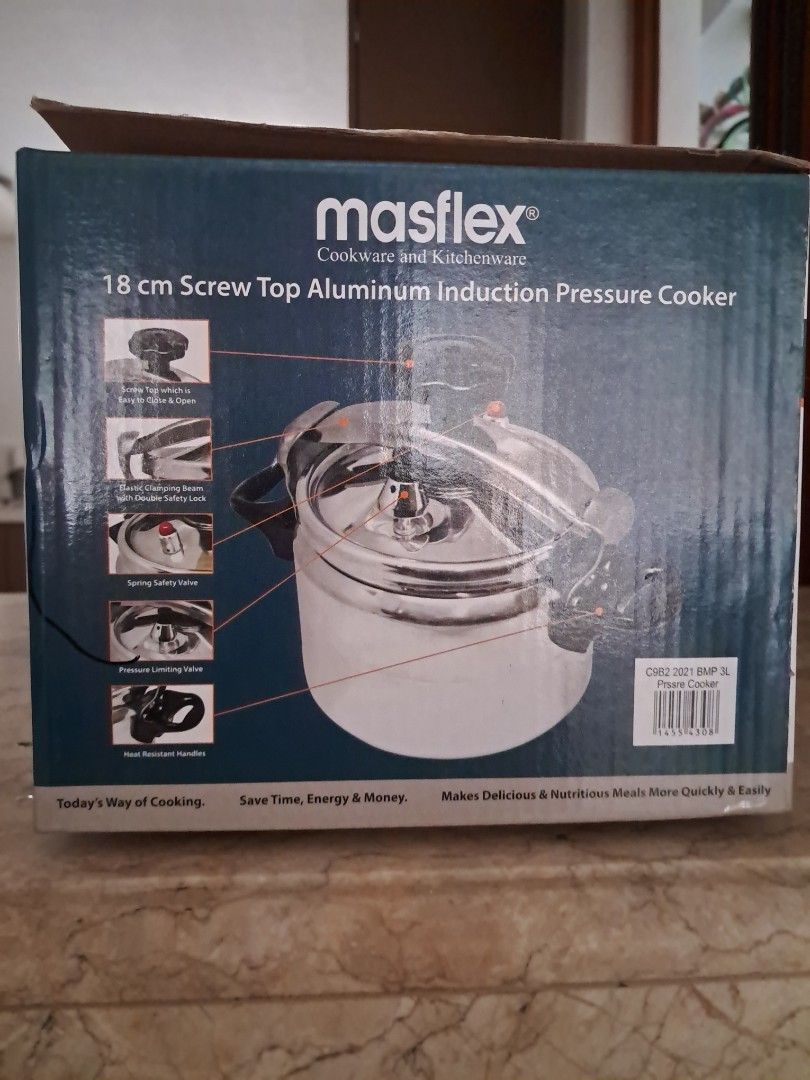 Masflex pressure cooker, Furniture & Home Living, Kitchenware & Tableware, Other Kitchenware ...