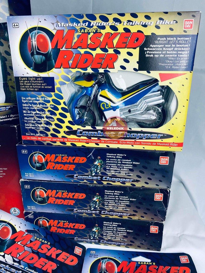 MASKED RIDER SABAN'S / KAMEN RIDER BLACK RX HUGE LOT, Hobbies & Toys ...
