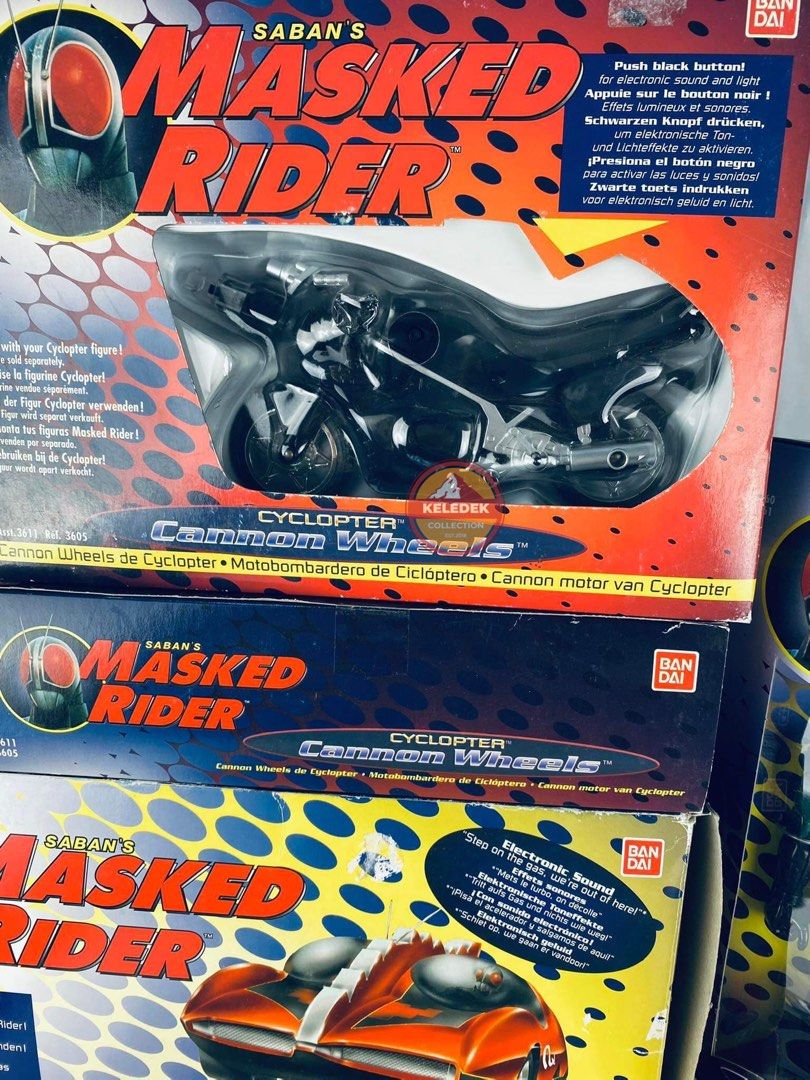 MASKED RIDER SABAN'S / KAMEN RIDER BLACK RX HUGE LOT, Hobbies & Toys ...