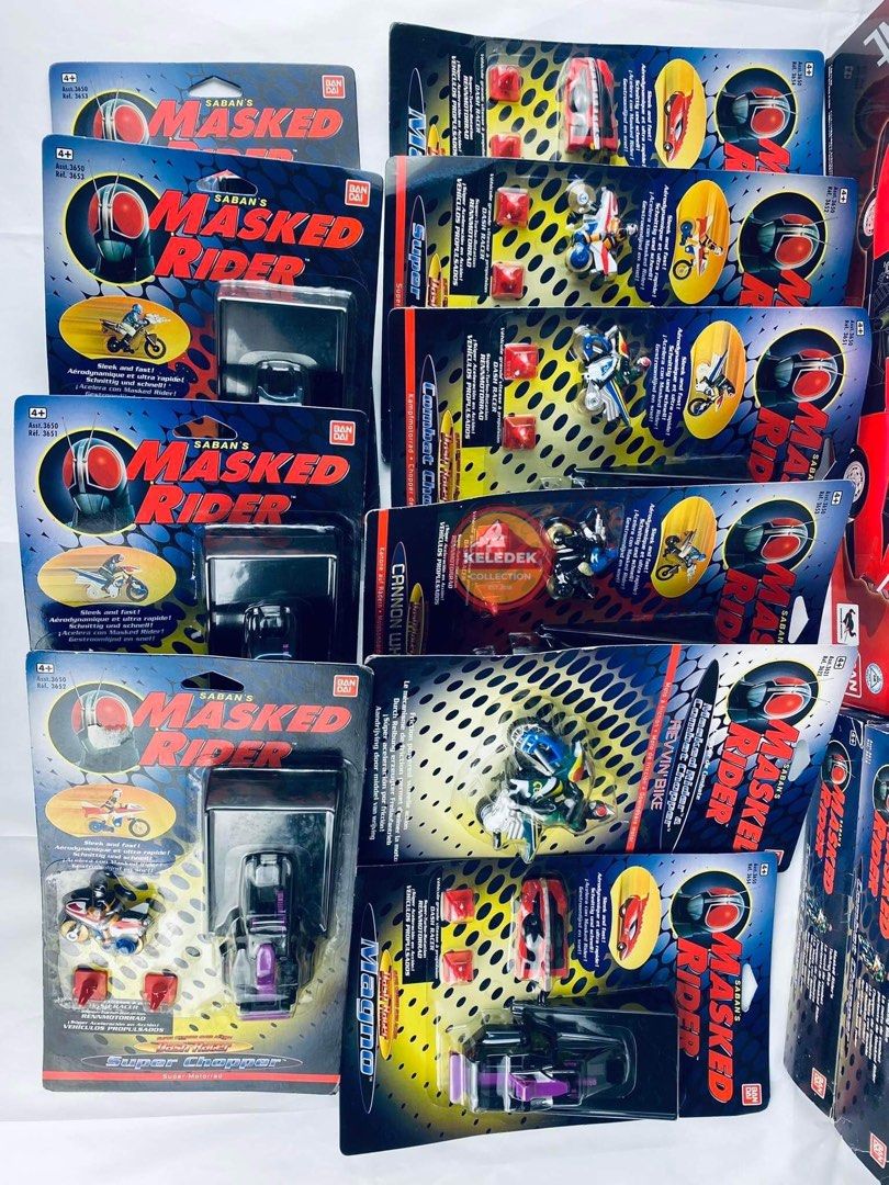 MASKED RIDER SABAN'S / KAMEN RIDER BLACK RX HUGE LOT, Hobbies & Toys ...