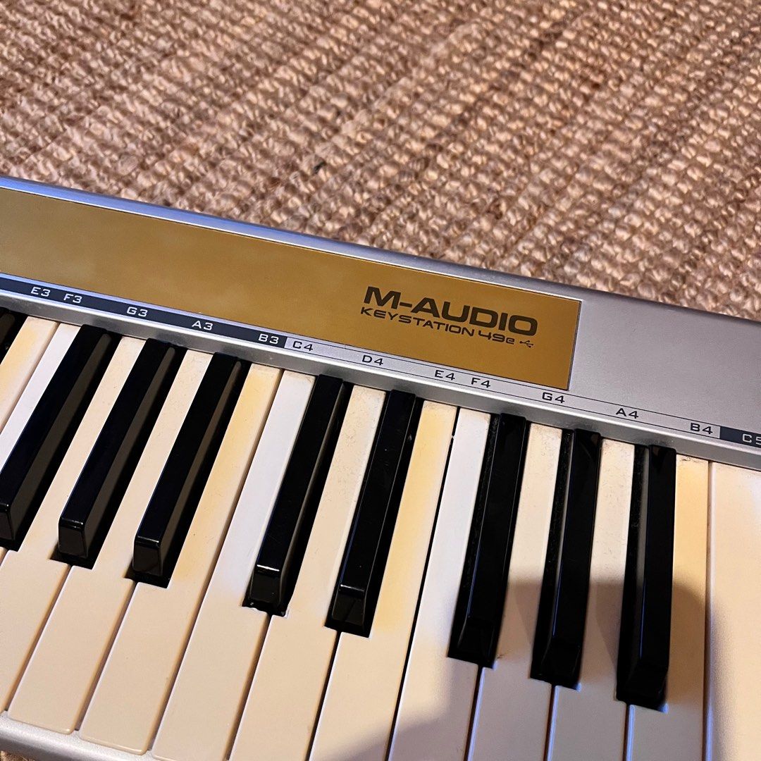 M-Audio Keystation 49e USB Midi Keyboard, Hobbies & Toys, Music & Media ...