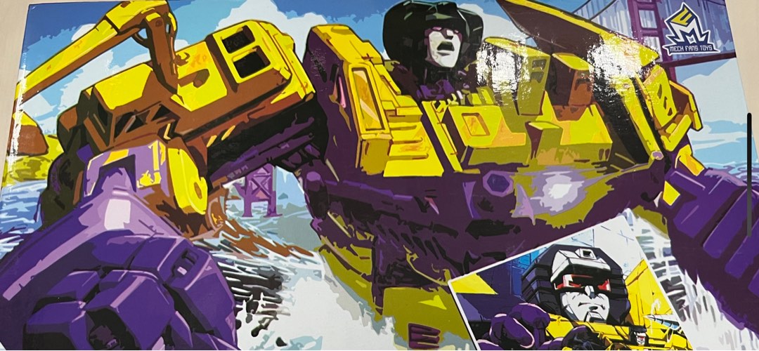 二手Mech Fans Toys MF-17 G2 限定色 Transformers 變形金剛建造派 G2, 已組裝一次, 回盒保存, 關節 ...