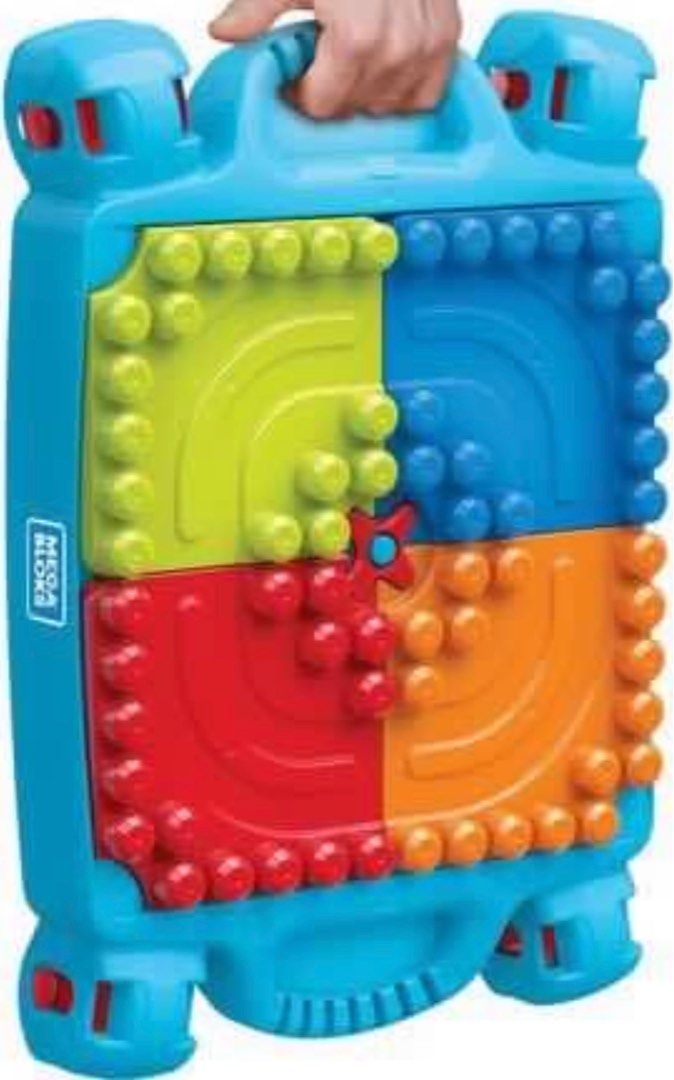 Mega Bloks Build & Learn Table, Hobbies & Toys, Toys & Games on Carousell