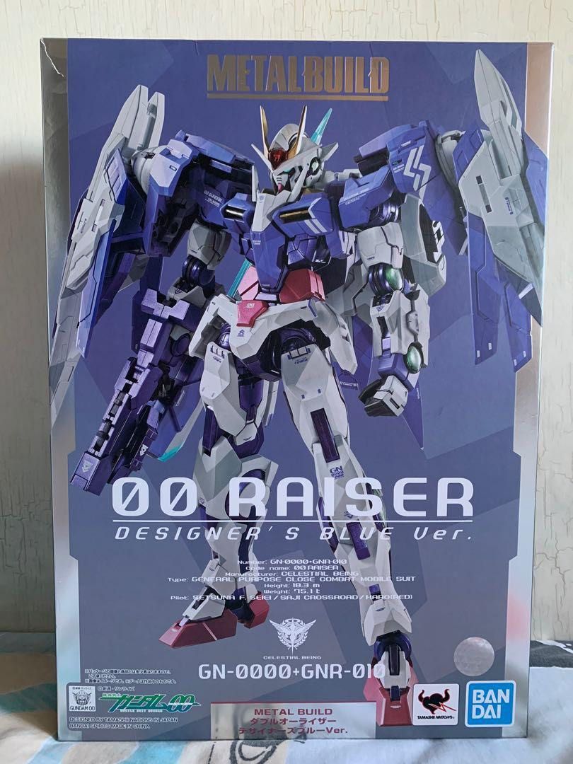 Metal Build - 00 Raiser Gundam Designer Blue Ver Tamashii Nation 2019 ...