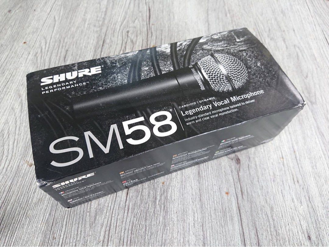 Mic Shure SM58 ORIGINAL, Musik & Media, Alat di Carousell