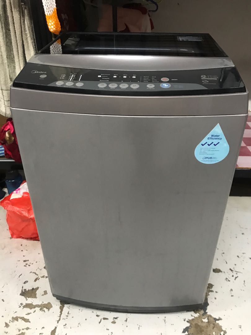Midea washing machine 12 kg, TV & Home Appliances, Washing Machines and ...