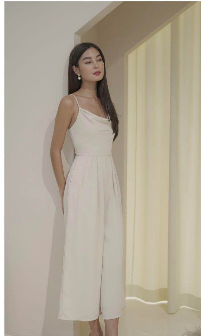 Mikalya Crown Jumpsuit, Women's Fashion, Dresses & Sets, Jumpsuits on ...