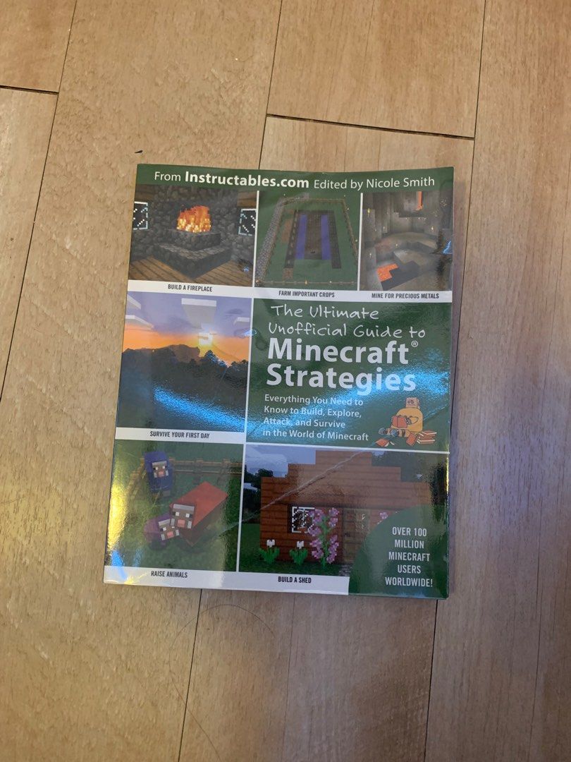 Minecraft for Dummies x4 + Minecraft Strategies x1, 興趣及遊戲, 書本 & 文具, 小朋友 ...