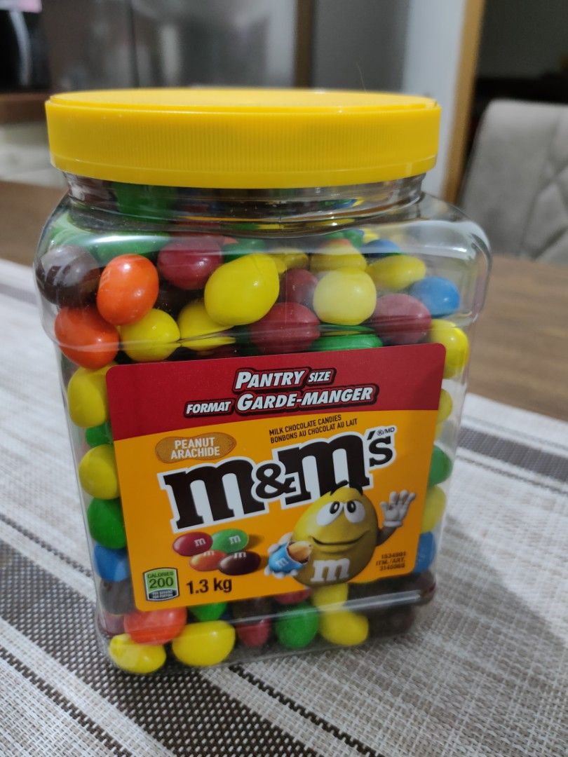 M&Ms Peanut Pantry Size Jar, Food & Drinks, Other Food & Drinks on ...