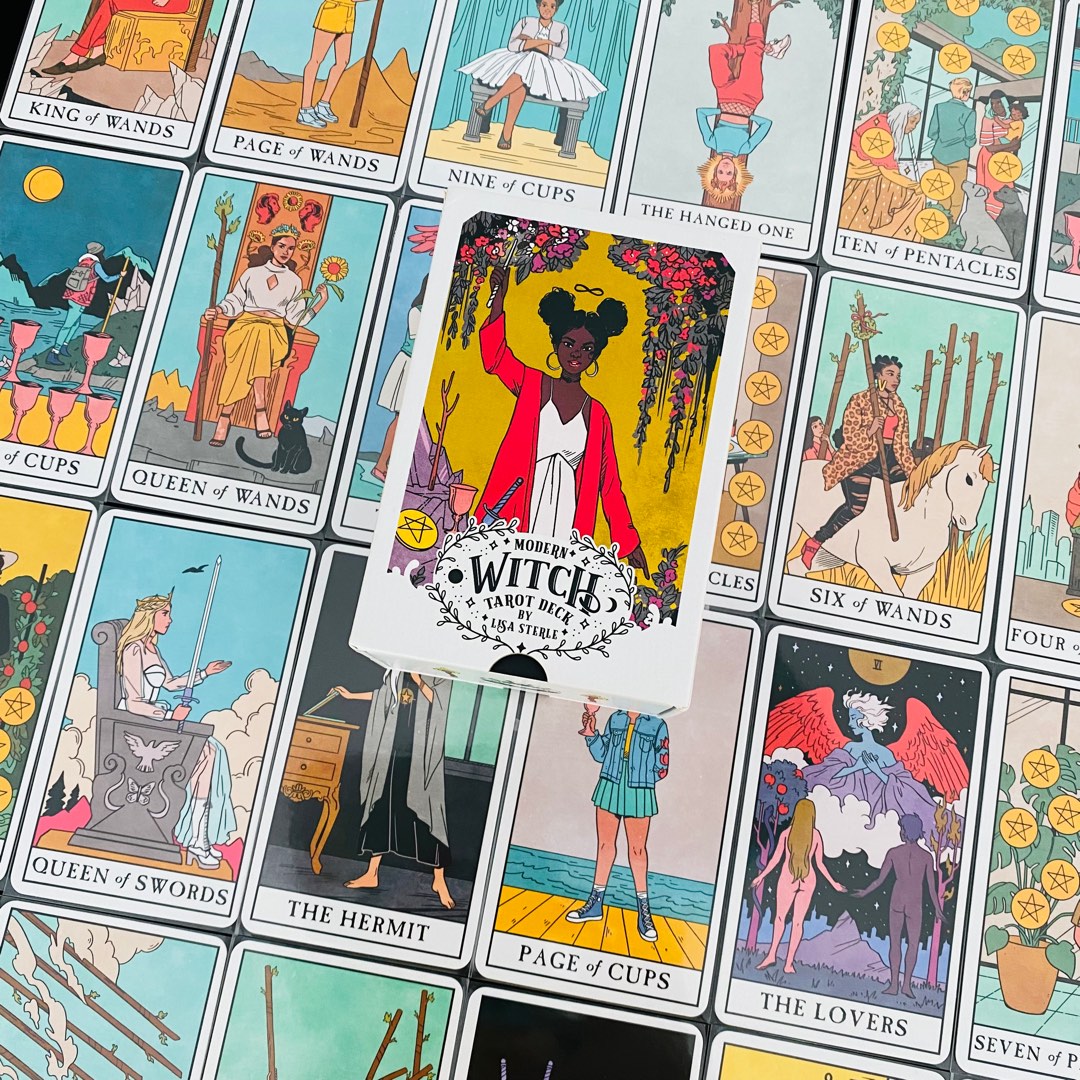 Modern Witch Tarot Deck, Hobbies & Toys, Toys & Games on Carousell