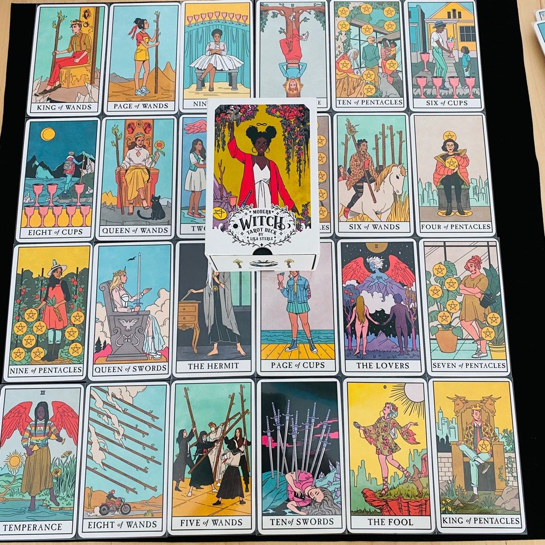 Modern Witch Tarot Deck, Hobbies & Toys, Toys & Games on Carousell