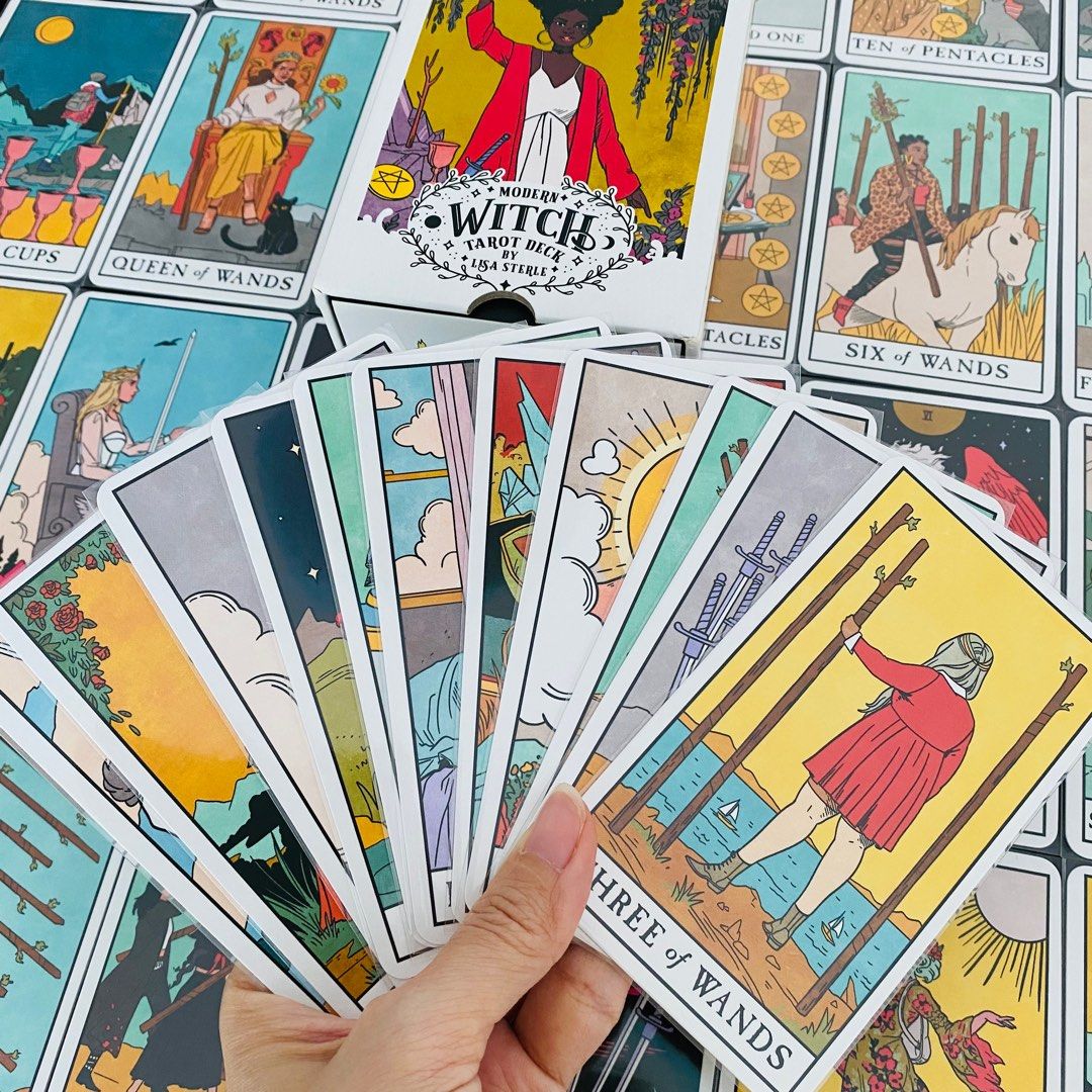 Modern Witch Tarot Deck, Hobbies & Toys, Toys & Games on Carousell