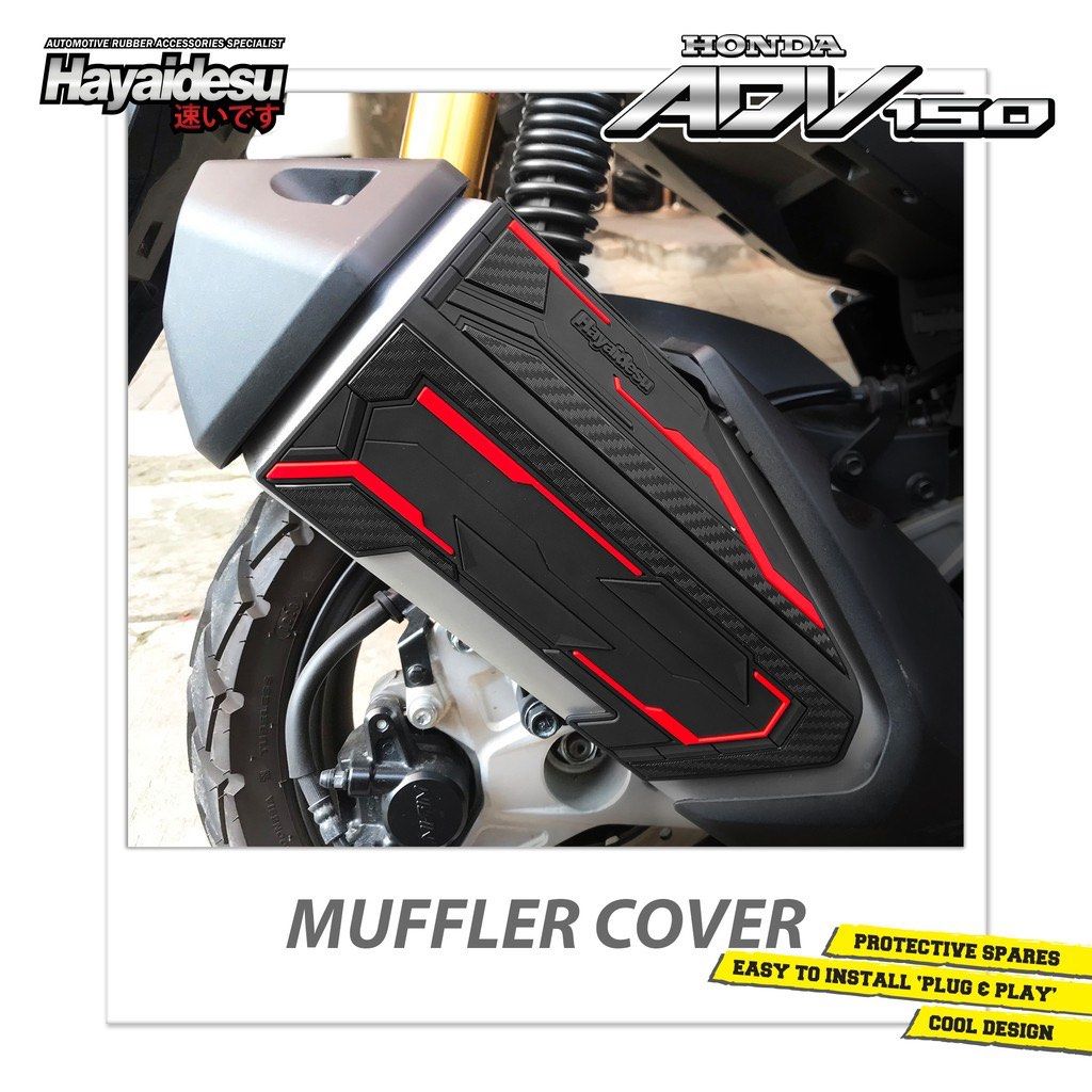 Muffler Cover ADV 150, Motorbikes, Motorbike Parts & Accessories, Other ...