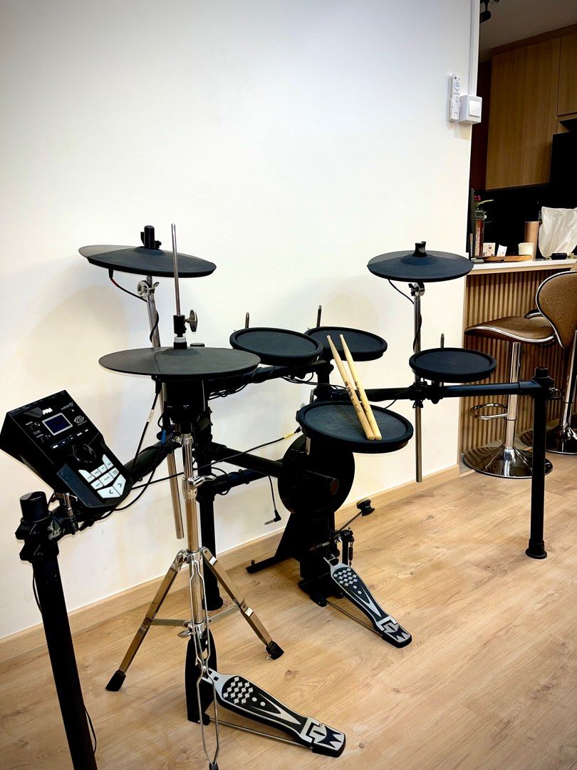 Muza DD650RX Electric Drum Set, Hobbies & Toys, Music & Media, Musical ...