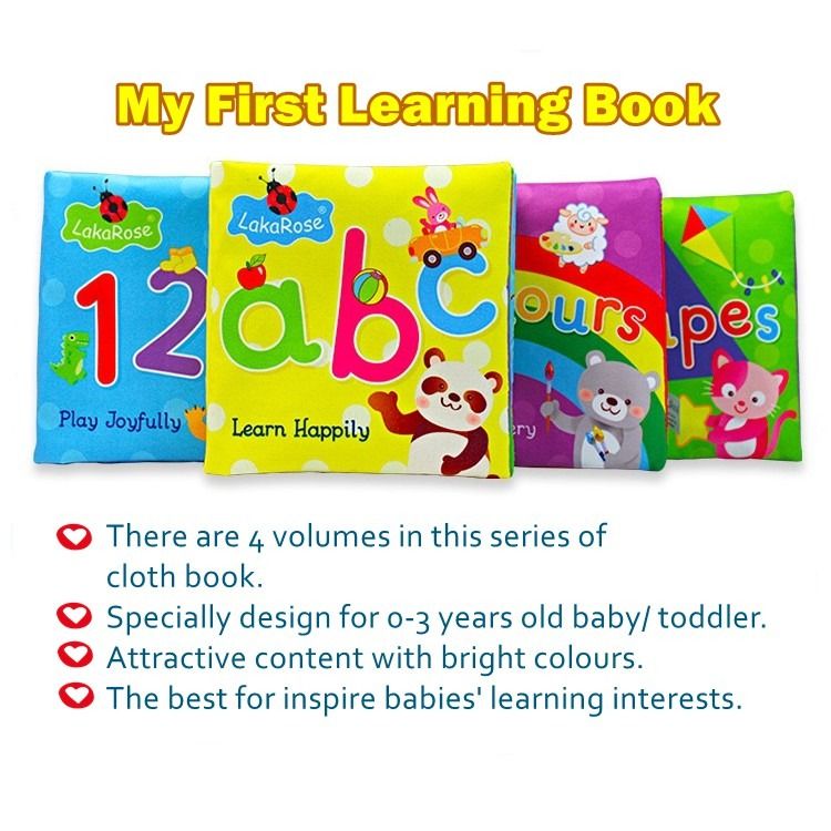 My First Learning Book★Numbers/Shapes/Colours/Letters★Baby Book√Early ...