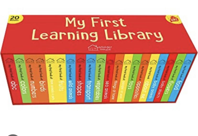 My first learning library, Hobbies & Toys, Books & Magazines, Children ...
