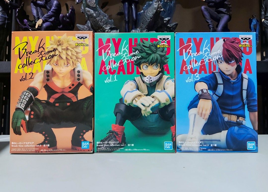 My hero Academia Monster Trio Set - Deku, Bakugo & Shoto, Hobbies ...
