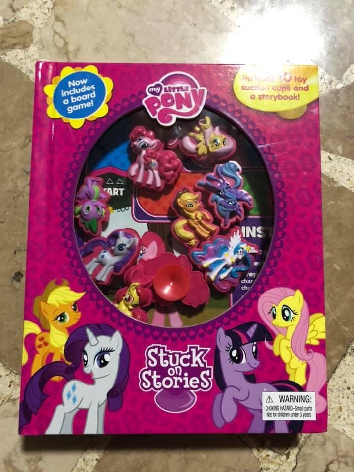My Little Pony Stuck on Stories Book, Hobbies & Toys, Books & Magazines ...