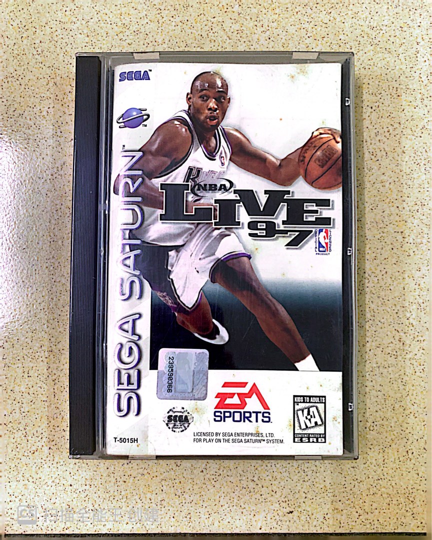 NBA Live 97 Sega Saturn, Video Gaming, Video Games, Others on Carousell