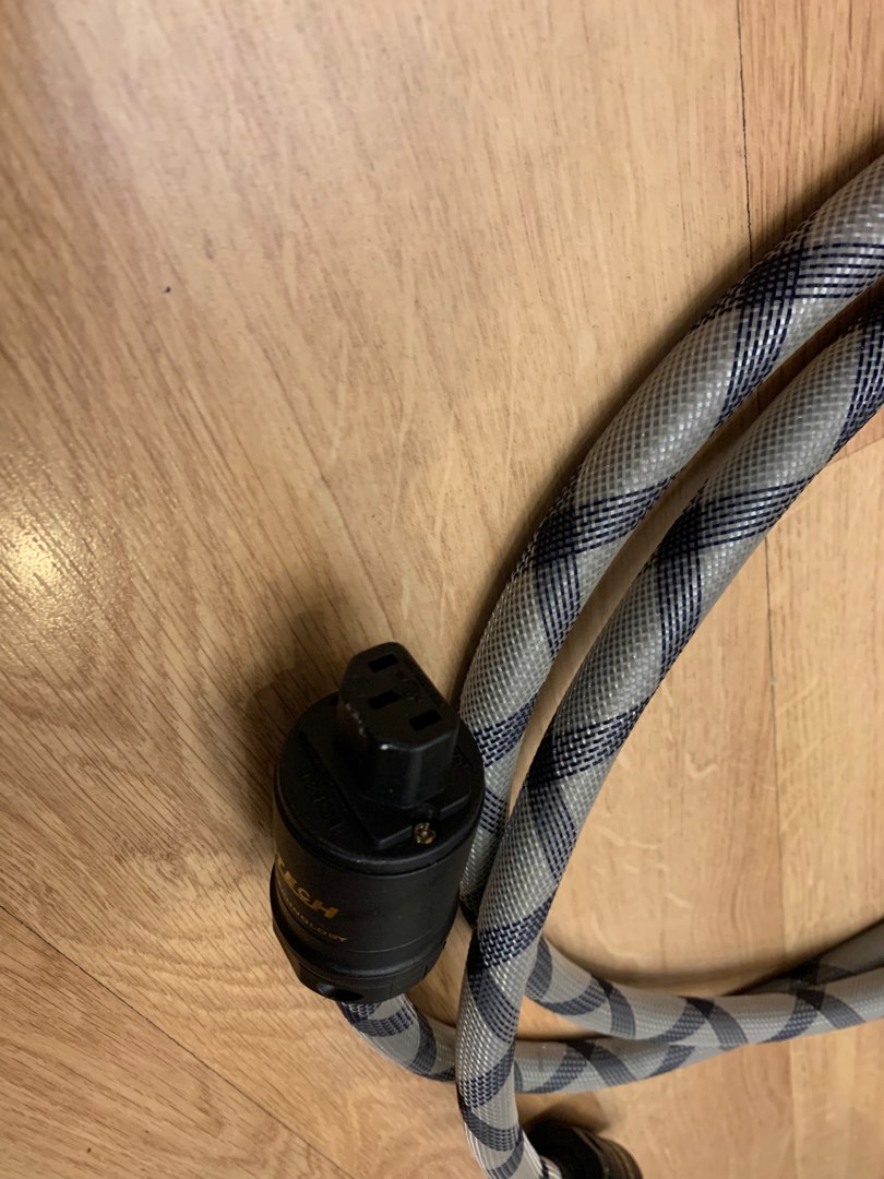 neotech nep3001 MKII 2.5m US power cord, Audio, Other Audio Equipment ...