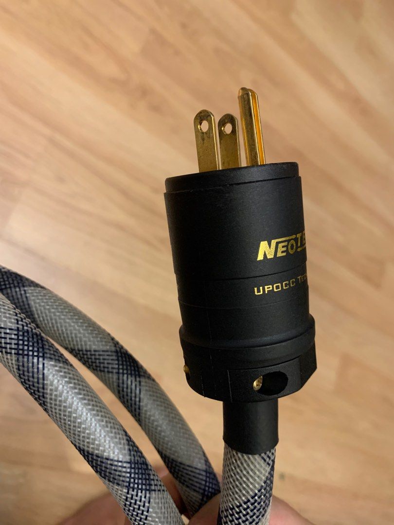 neotech nep3001 MKII 2.5m US power cord, Audio, Other Audio Equipment ...