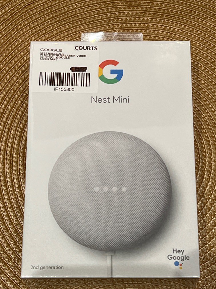 Google Nest Mini Gen 2 BNIB, TV & Home Appliances, TV & Entertainment ...